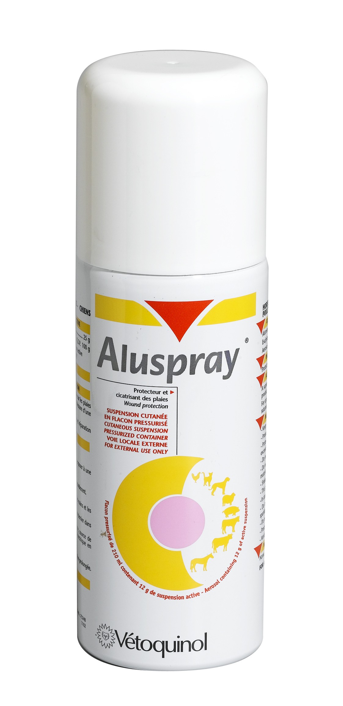 Aluspray™ - Healing protective barrier for wounds - Vetoquinol / Direct-Vet